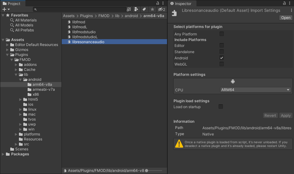 "Dynamic Plugin import settings"