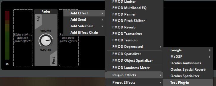 Add Plug-in Effect