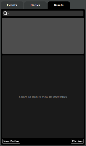 Assets Browser
