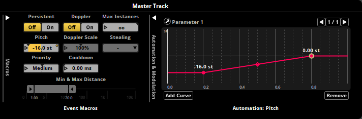 Automation: Pitch with Automation Points