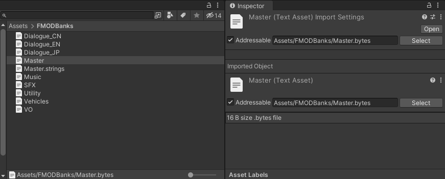Assigning an Addressable