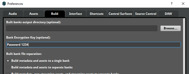 The Bank Encryption Key