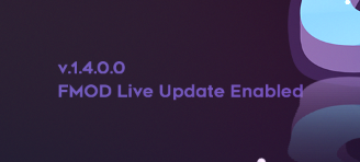 Title Screen With FMOD Live Update Enabled