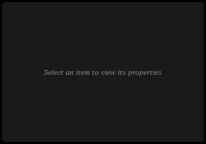 The Properties Section of the Events Browser