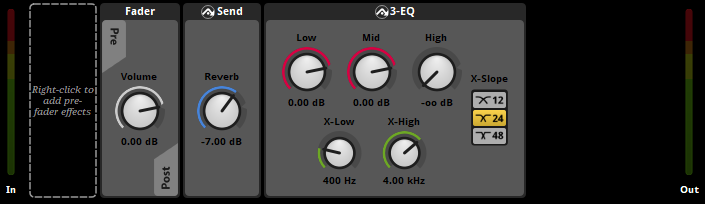 Example signal chain