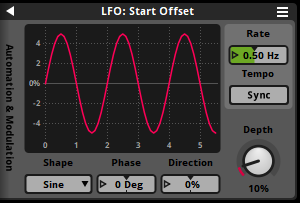 LFO modulator