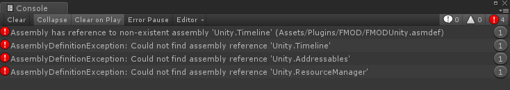 AssemblyDefinitionErrors