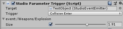 Parameter Trigger