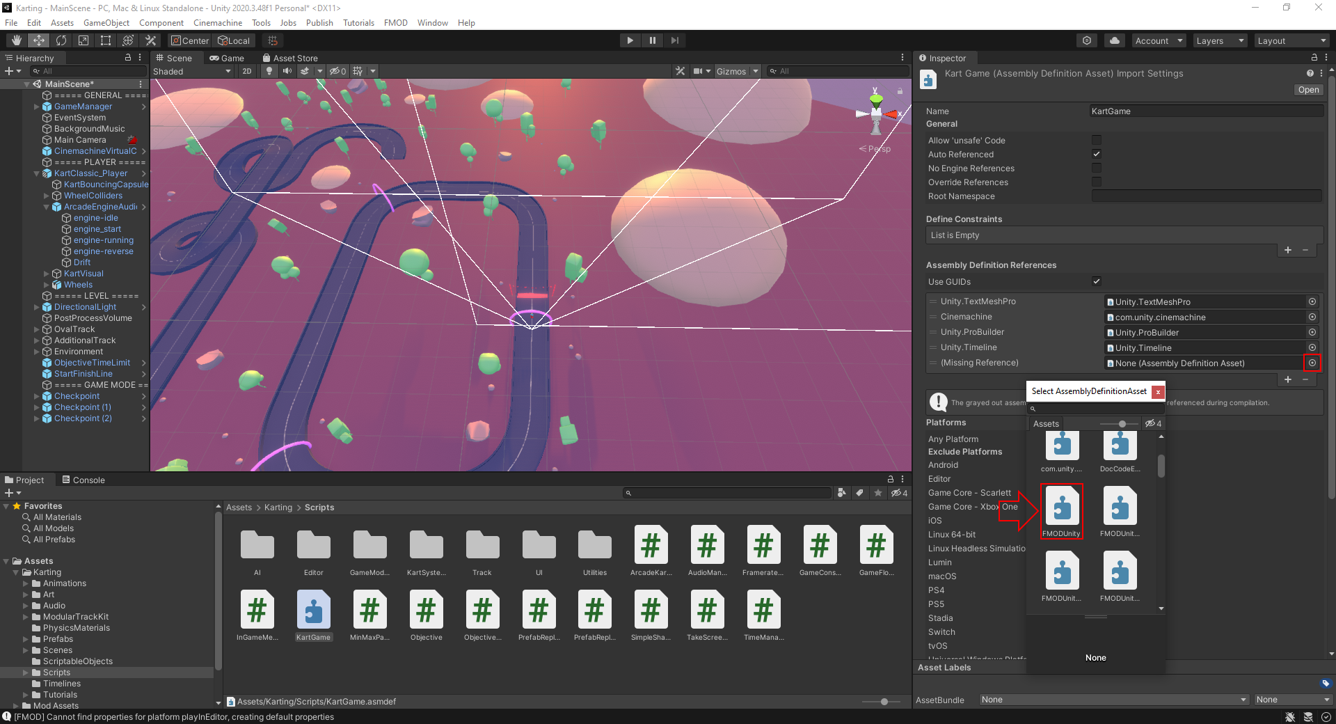 Adding Sounds: Kart Engine