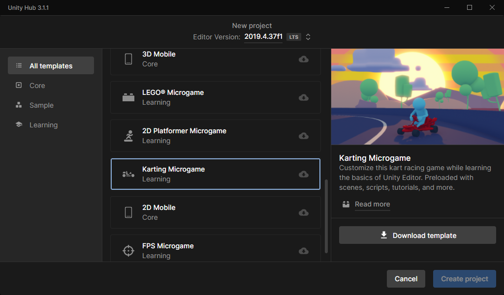 Setting Up The Unity Project